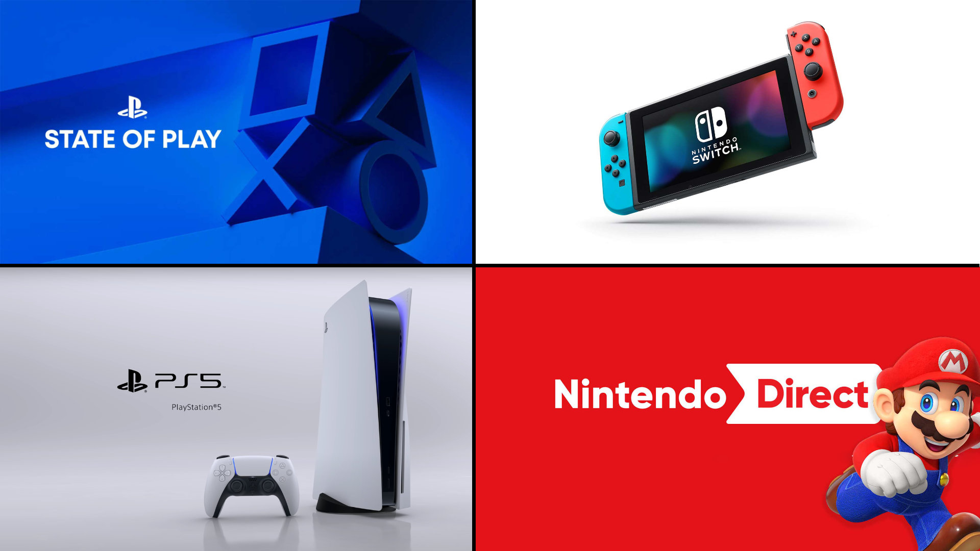 Nintendo Direct / Sony State of Play - Gamelia